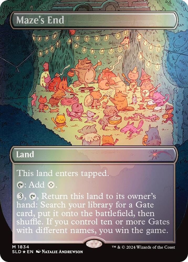 Maze's End Artist Proofs - Magic the Gathering, Secret Lair Commander ...