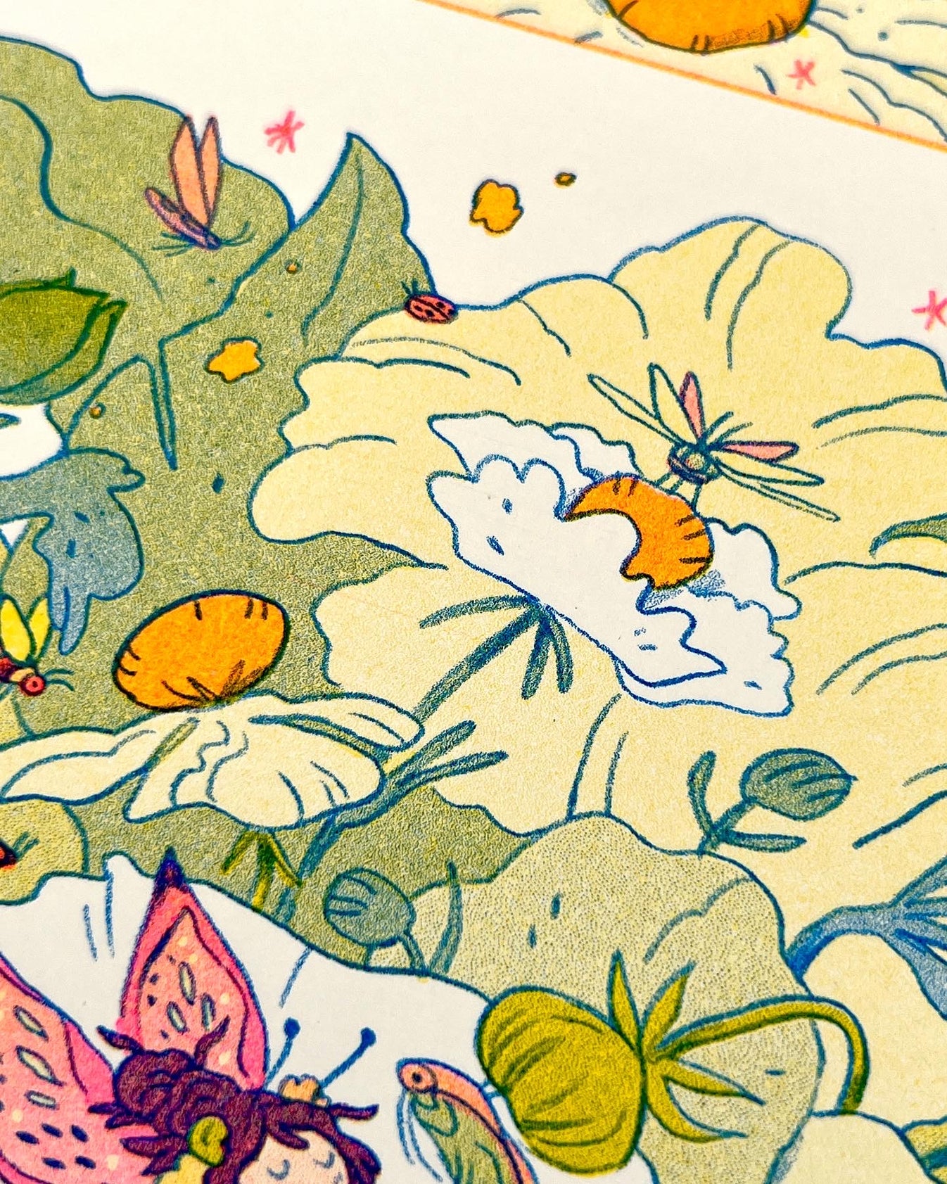 Bug Fairy Riso Print – natalie andrewson