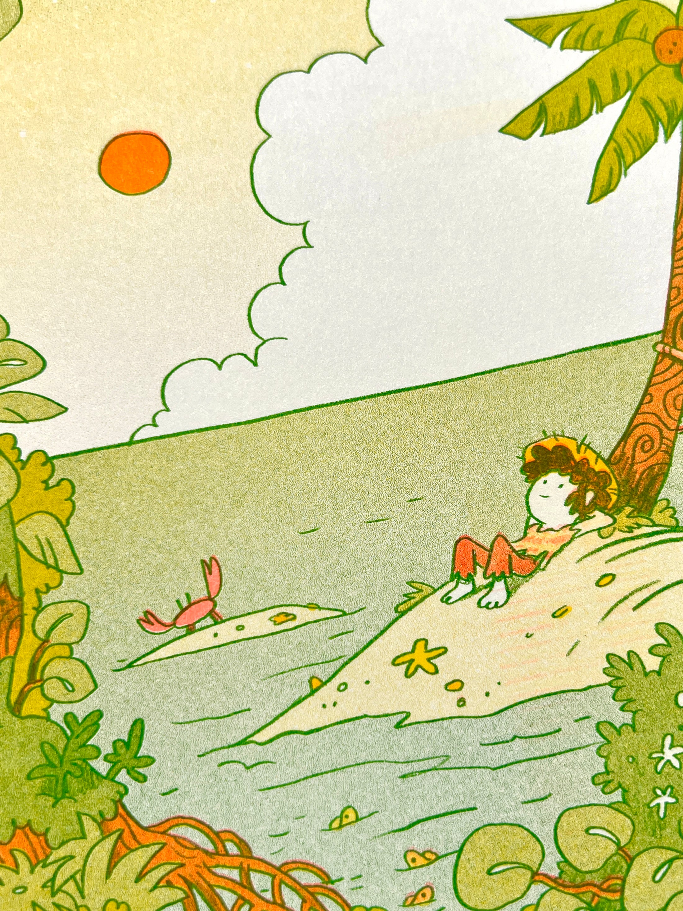 Island Dreams Riso Print – natalie andrewson