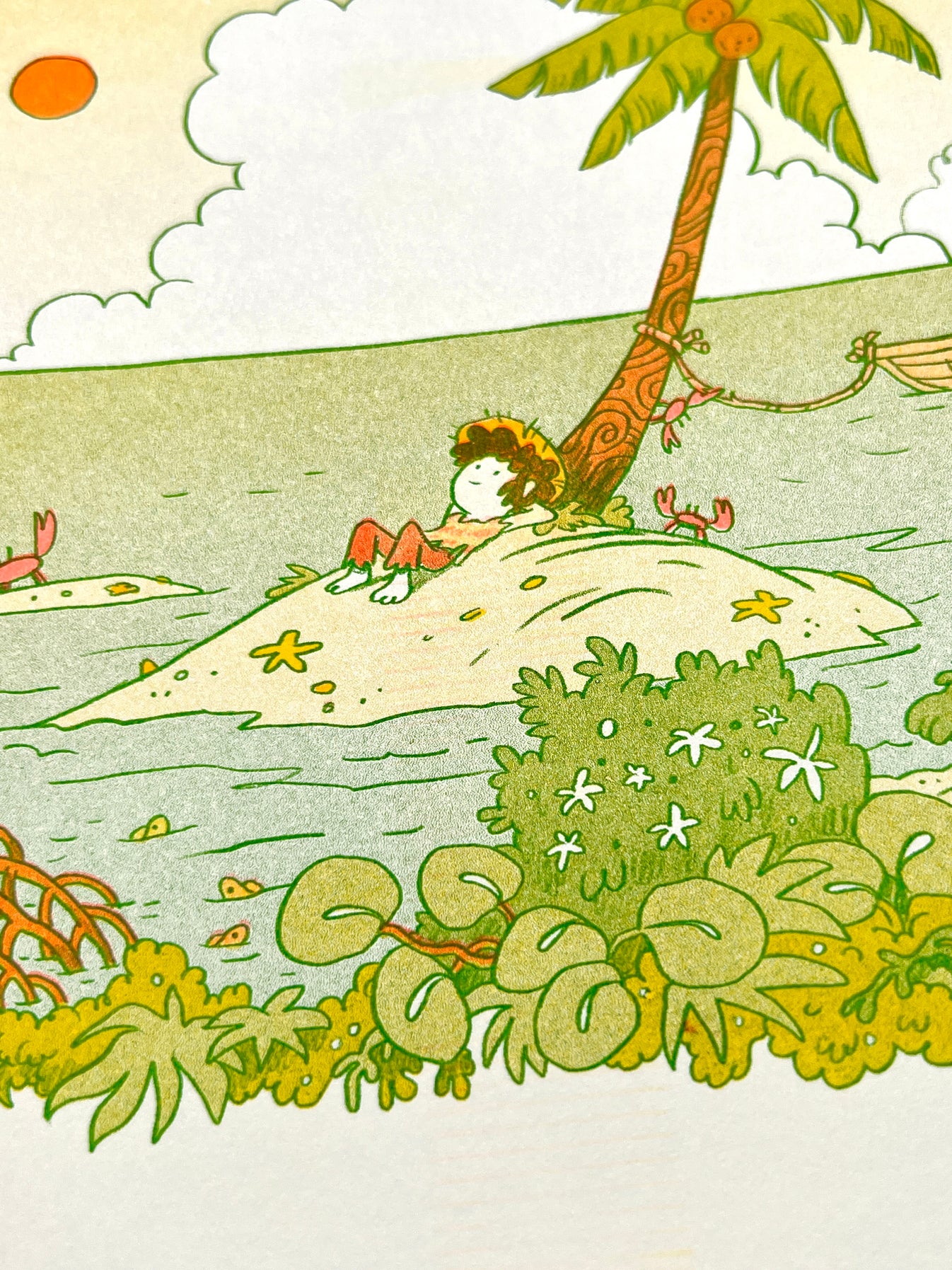 Island Dreams Riso Print – natalie andrewson
