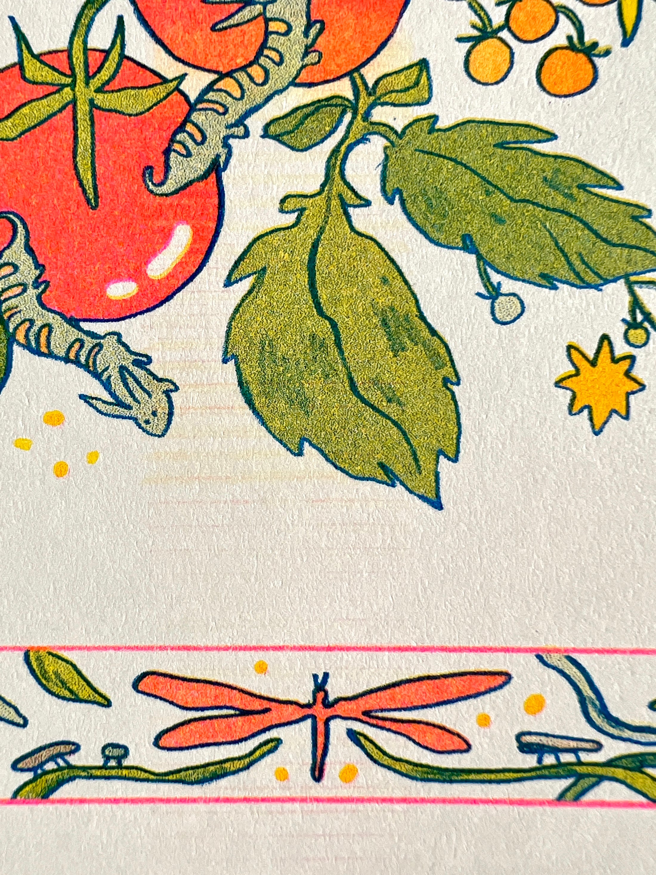 Sunflower Fairy Riso Print – natalie andrewson