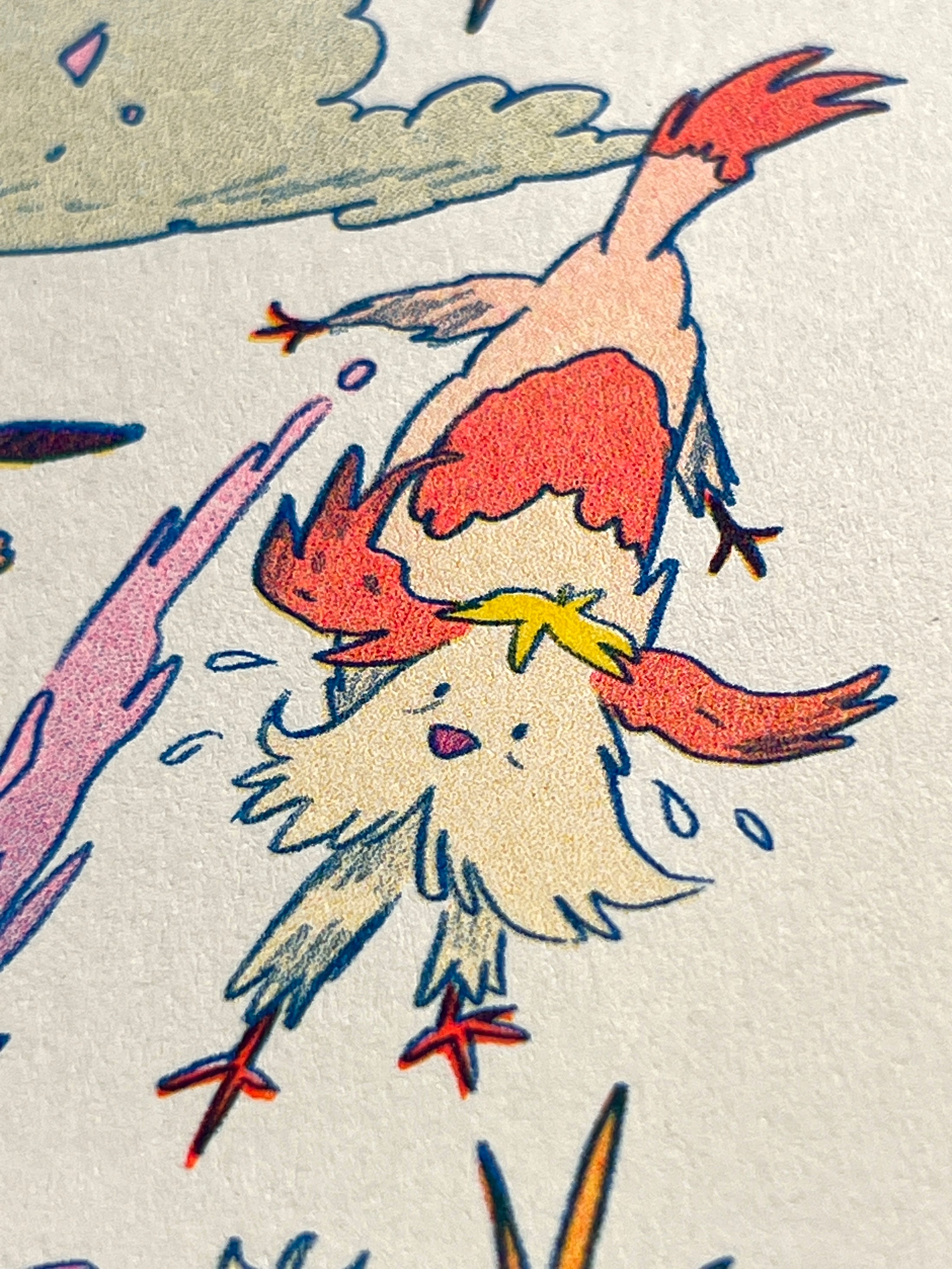 Howl's Moving Castle Small Riso Print – natalie andrewson