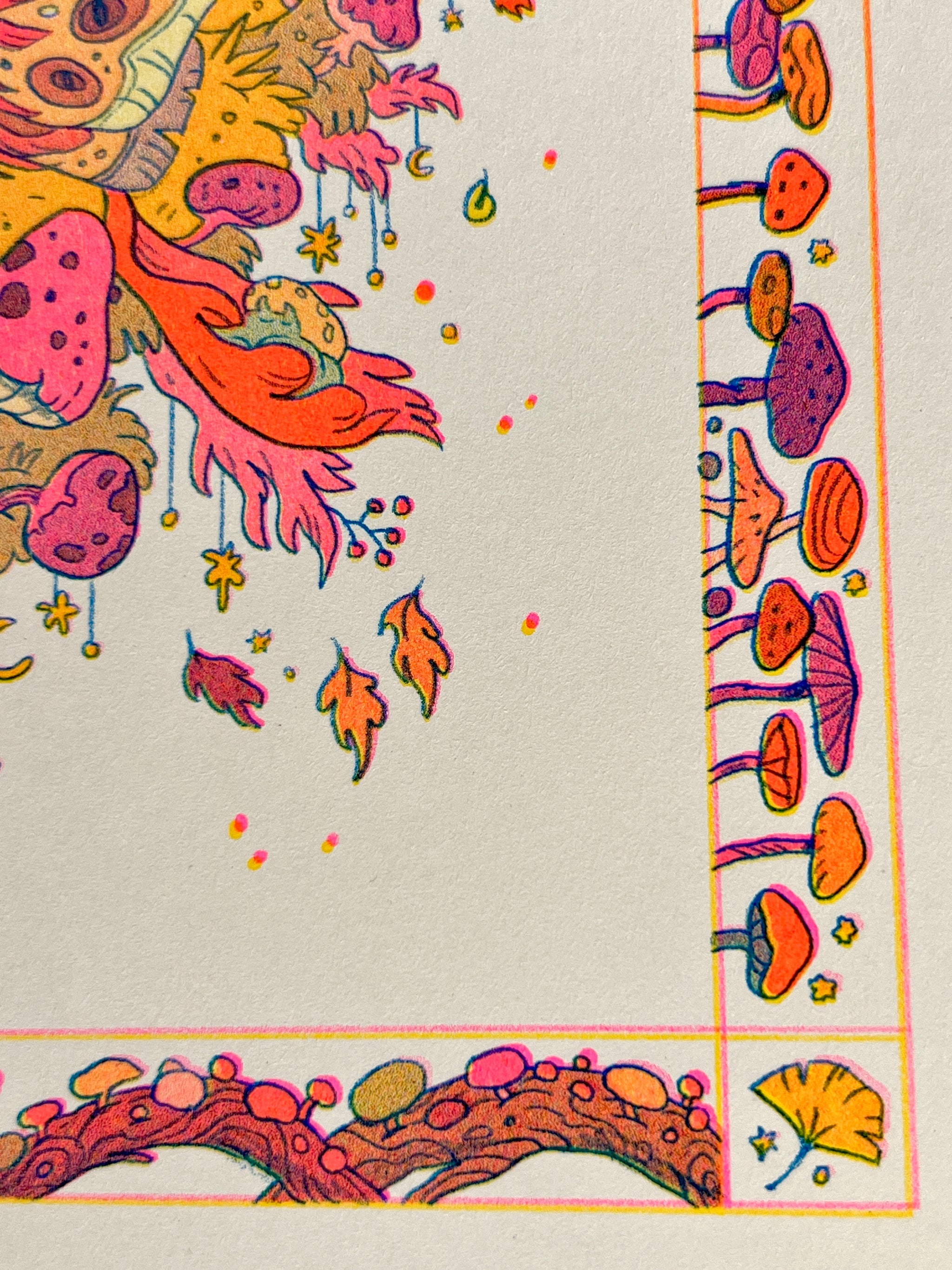 Pumpkin Fairy Riso Print – natalie andrewson