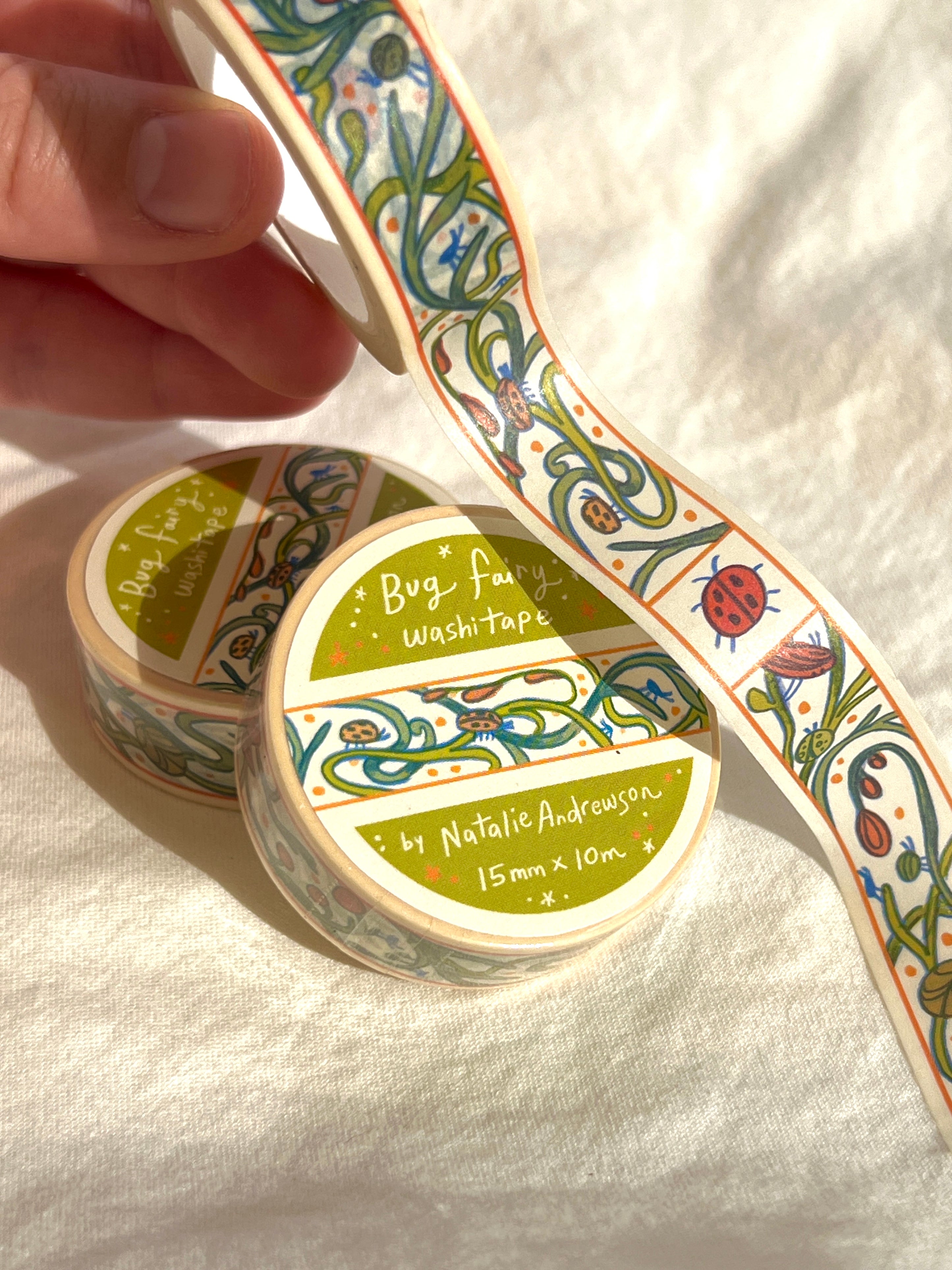 Washi Tape - Bug Fairy – natalie andrewson