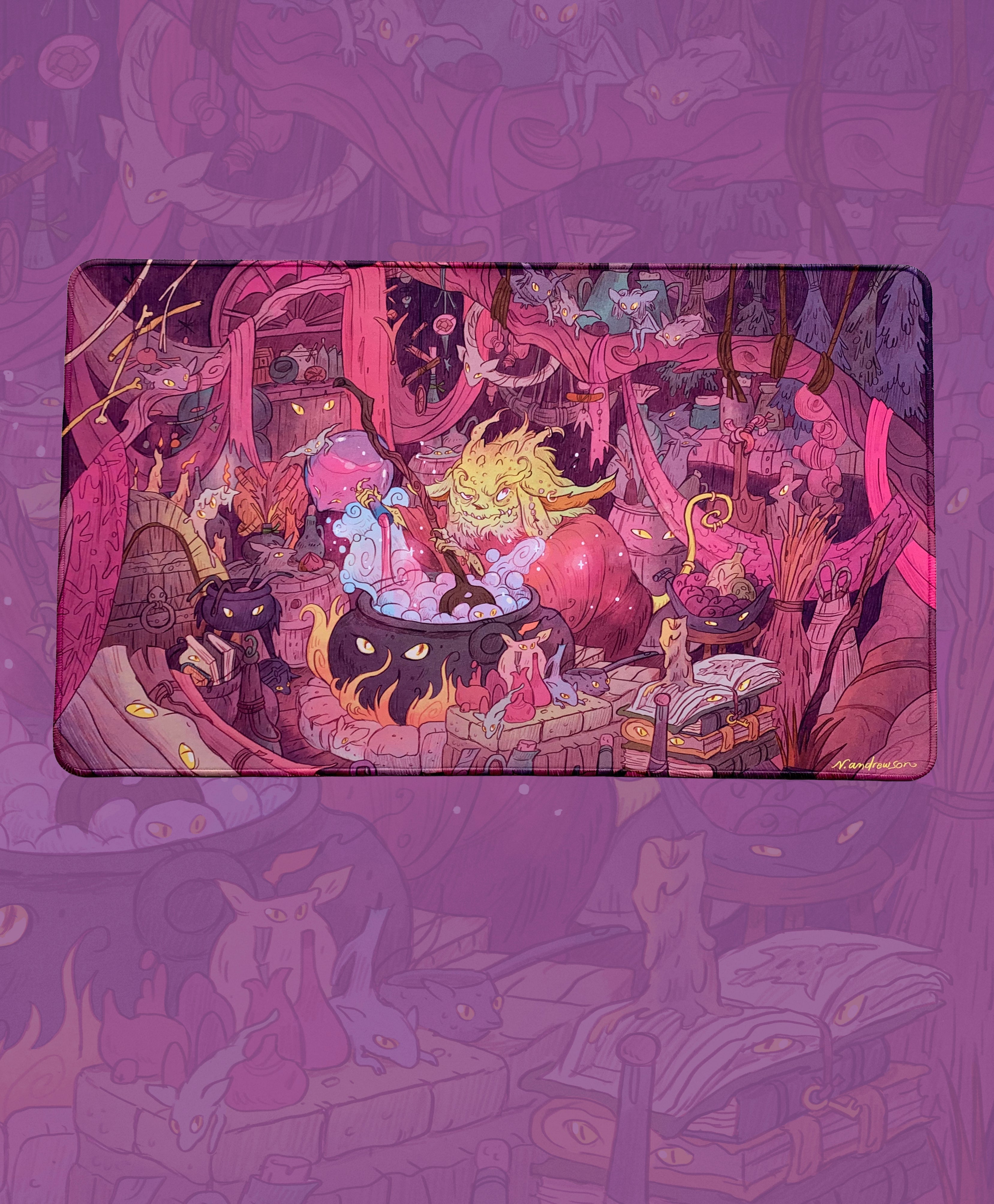 Interior Bundle Card: Lorwyn Eclipse Desk-mat / Playmat – natalie andrewson